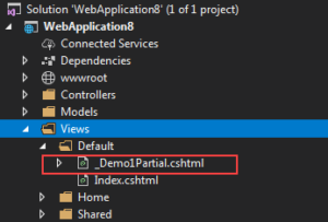 Partial View in ASP.NET CORE - Tutexchange